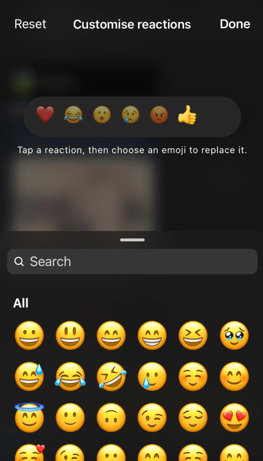 How To React To A Message On Instagram + How To Change Reactions