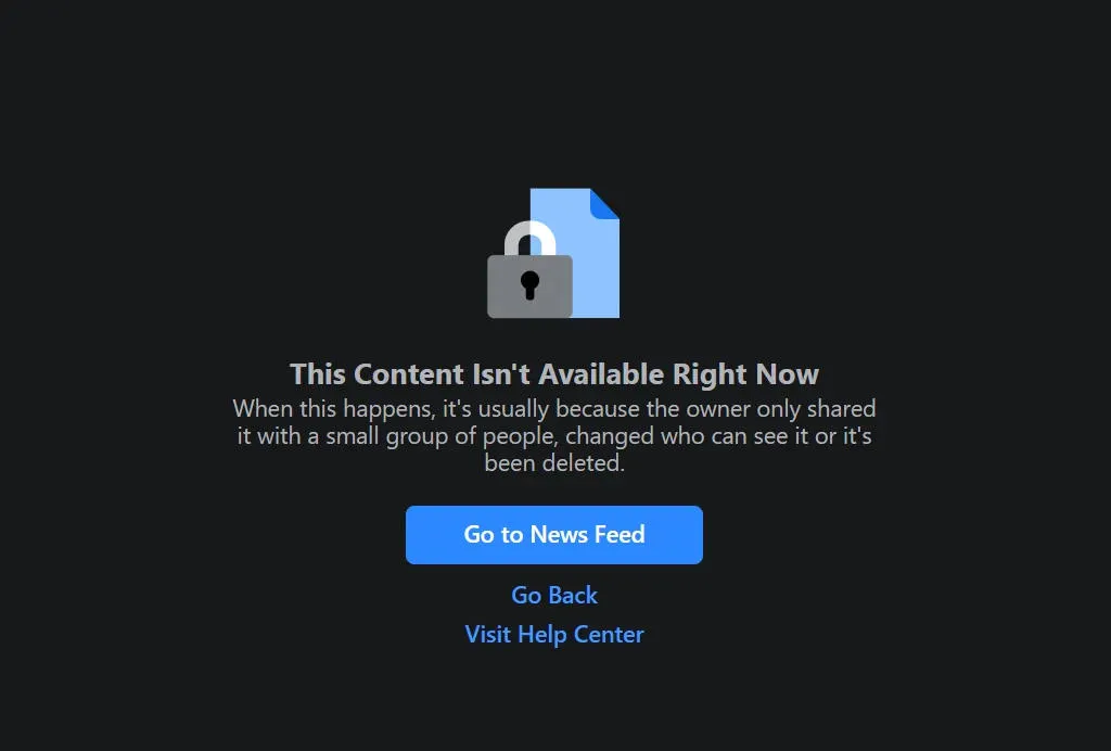 How To Tell If You’ve Been Blocked On Facebook Or Deactivated